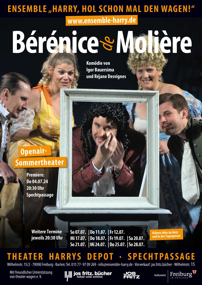 Bérénice de Molière – Theater Harrys Depot
